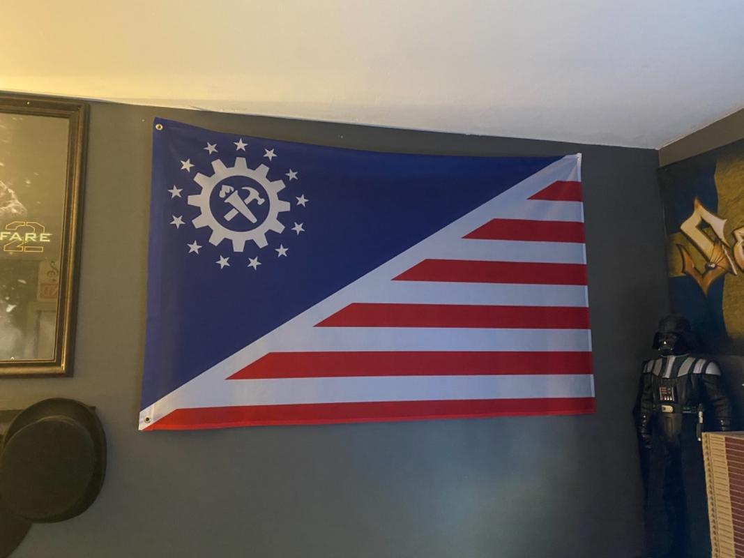 Combined Syndicates - Totalist Flag – Kaiser Cat Cinema Webshop