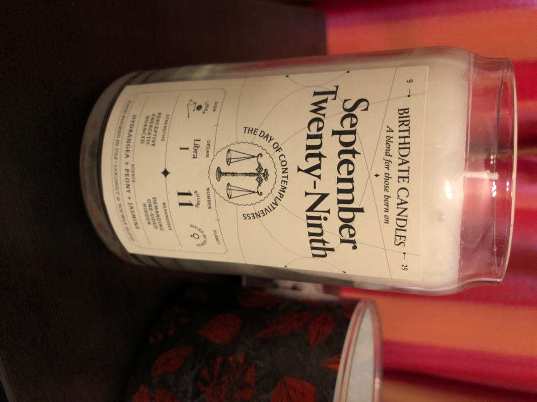 The October Twenty-Fourth Candle – Birthdate Co.