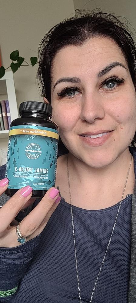 Primal Omega-3 Fish Oil Capsules by Primal Harvest 🥇