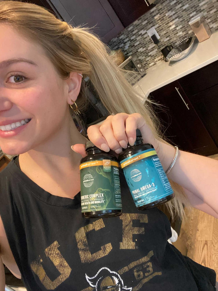 Primal Omega-3 Fish Oil Capsules by Primal Harvest 🥇