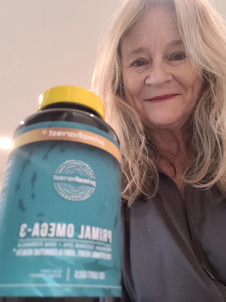 Primal Omega-3 Fish Oil Capsules by Primal Harvest 🥇