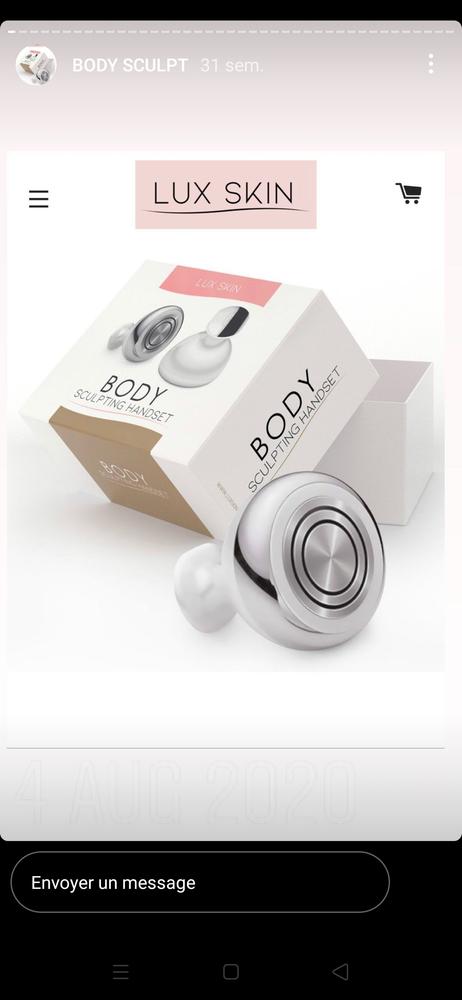 LUX SKIN® Body Sculpting Handset