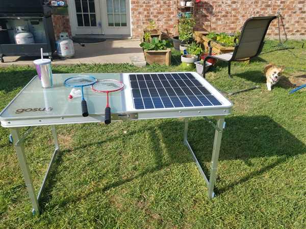 GoSun SolarTable 60 | Portable 60W Solar Table