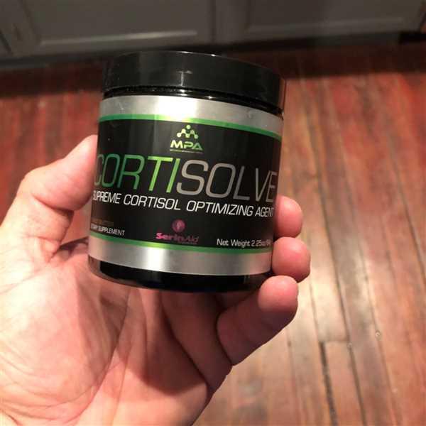 MPA CortiSolve - Supreme Cortisol Regulator/Optimizing Agent - MPA Supps