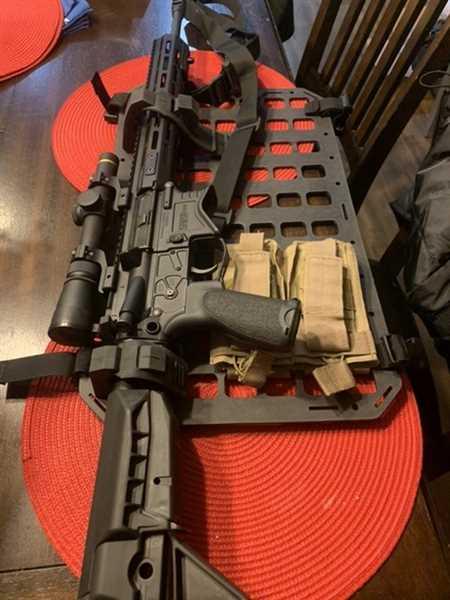 12.25 X 21 RMP [Rigid MOLLE Panel] by Grey Man Tactical