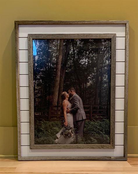 Deer Creek Shiplap Picture Frame MyBarnwoodFrames