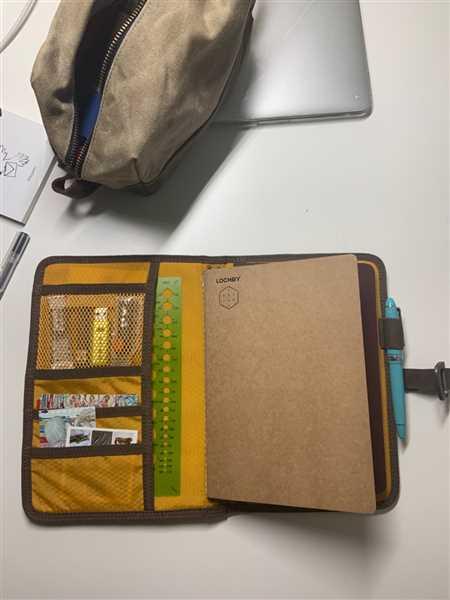 Field Journal | Tomoe River Notebook | Refillable Planner Dot Grid - LOCHBY