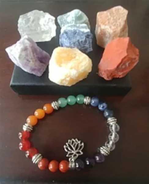 7 Chakra Bracelet and Stones Set – Conscious Items