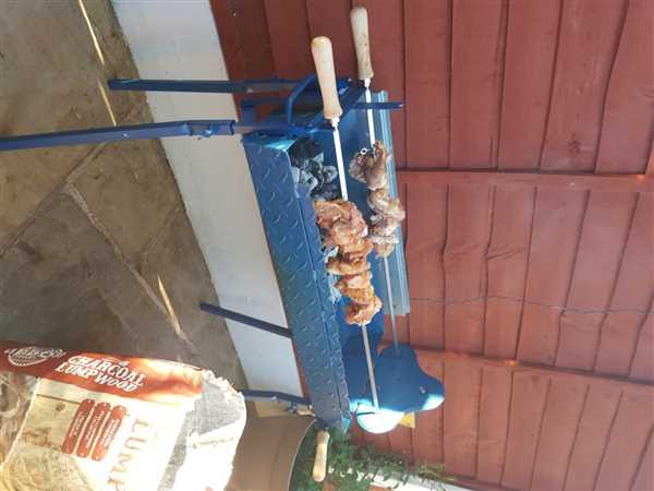 Traditional Greek Cypriot Foukou Charcoal Rotisserie Barbecue | Large ...