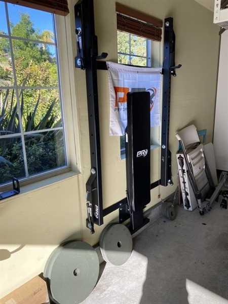 Profile® Folding Squat Rack - PRx Performance