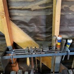 Tong and Hammer Rack – Ken's Custom Iron Store