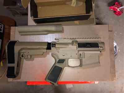 Aero Precision AR-15 Assembled Upper Receiver - FDE Cerakote
