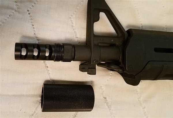 Presma Muzzle Brake 1/2x28 w/ Blast Forwarding Device - AR15Discounts