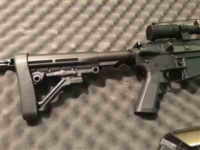 Trinity Force Omega Stock - Black - AR15Discounts