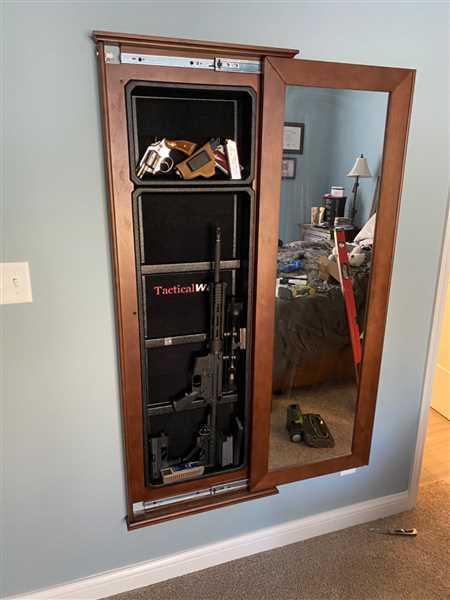 Tactical Walls 1450M Full Length Concealment Mirror with Magnetic Lock ...