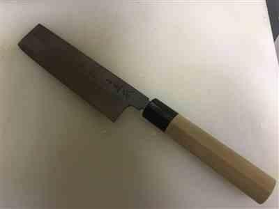 Masamoto KK Series | Kasumi White Steel No.2 Usuba| JapaneseChefsKnife