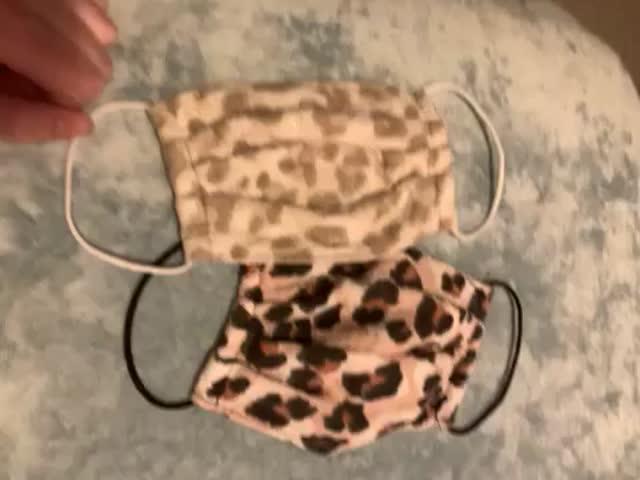 Cotton Face Mask 3pc Set - Blush | KITSCH